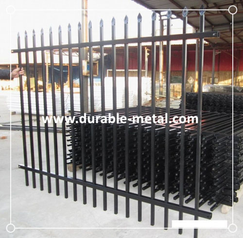Commercial Powder Coated Ornamental Steel Fence - Durable Metal ...